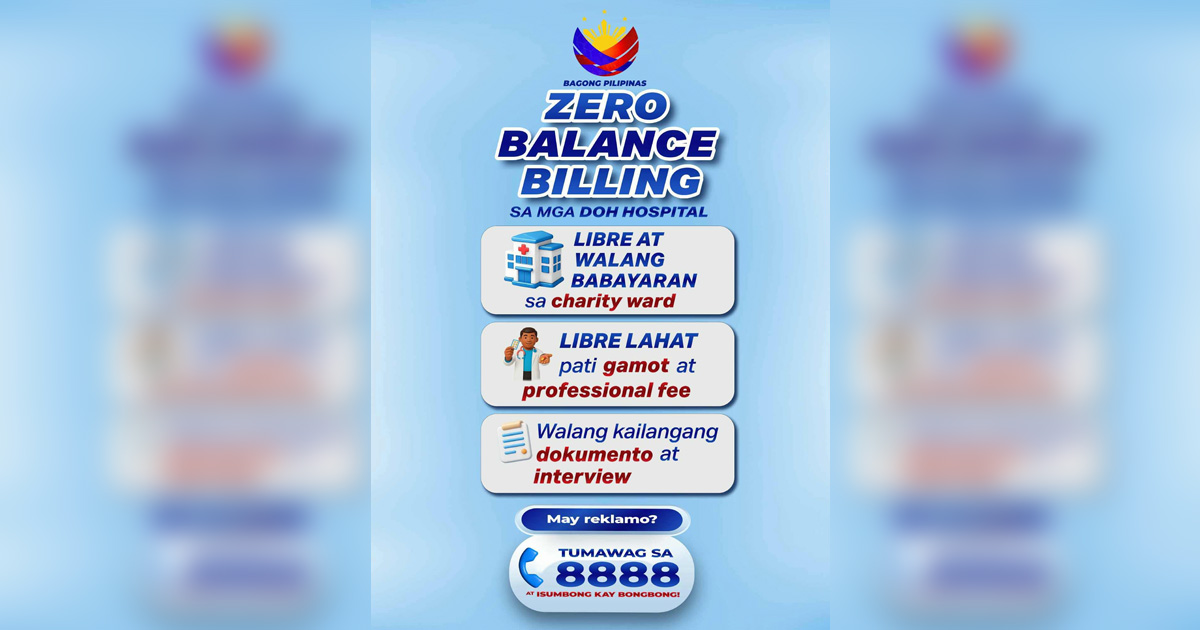 BGHMC clarifies Zero Balance Billing coverage - 1Bataan