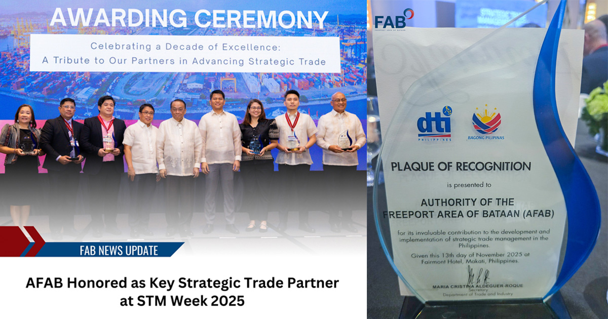 AFAB earns citation as leading strategic trade partner at STM Week 2025 ...